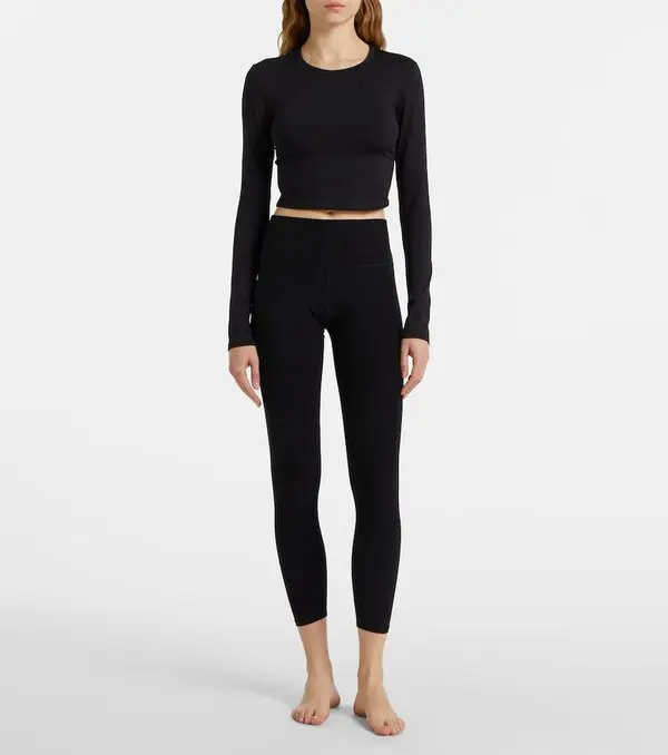 Alo Yoga Alosoft Cropped Technical Top
