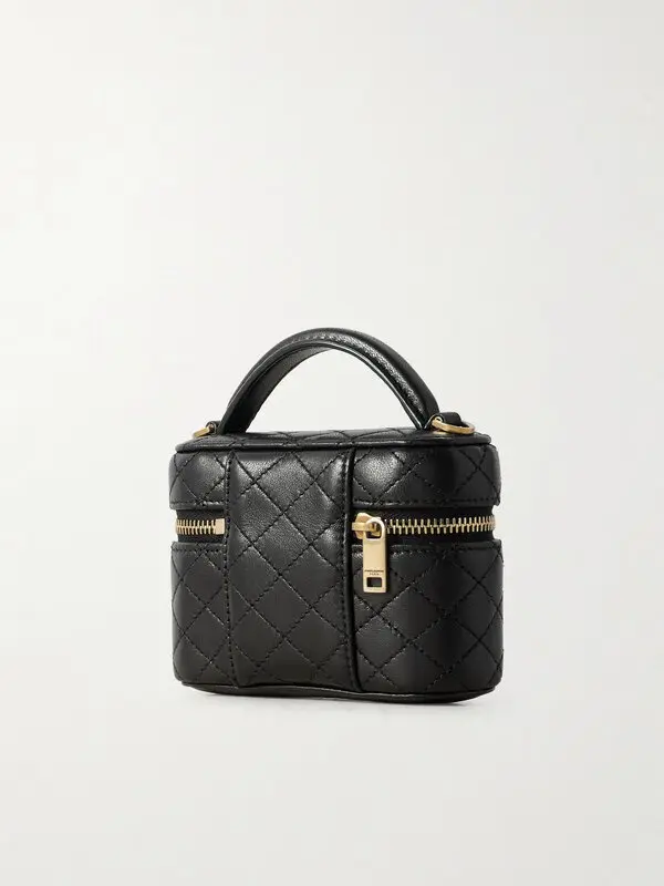Saint Laurent Gaby Micro Quilted Leather Shoulder Bag