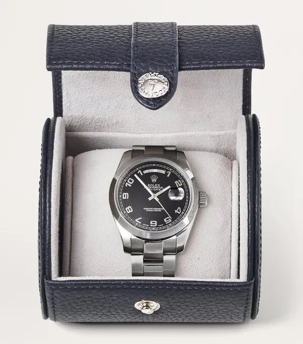 ASPINAL OF LONDON Leather Watch Roll