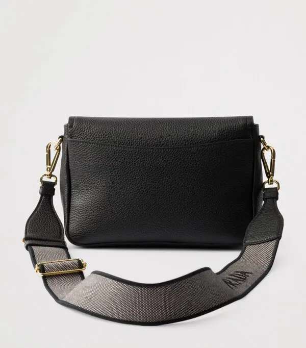 Prada Leather Cross-body Bag - Black