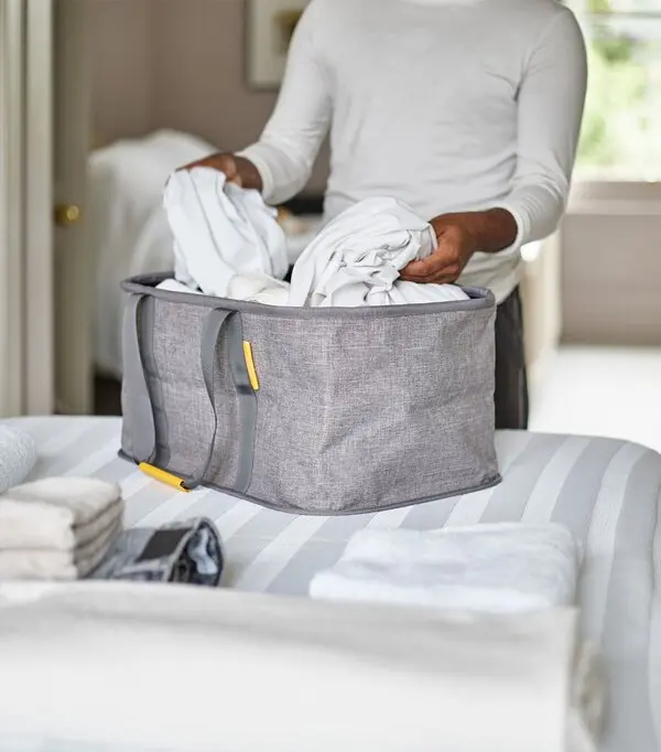 JOSEPH JOSEPH Holdall Collapsible Laundry Basket - Grey