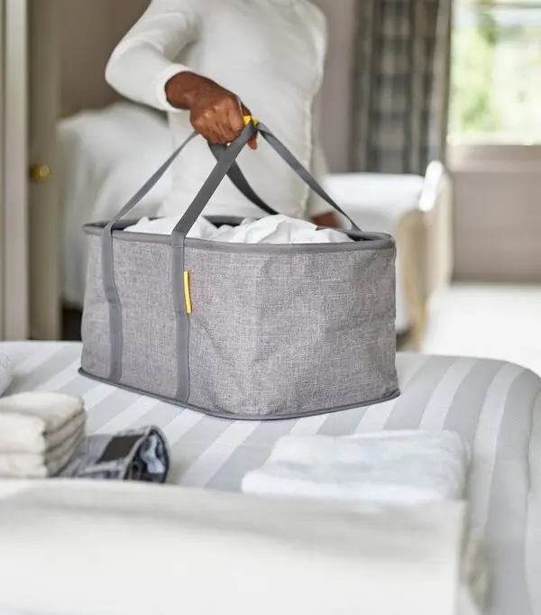 JOSEPH JOSEPH Holdall Collapsible Laundry Basket - Grey