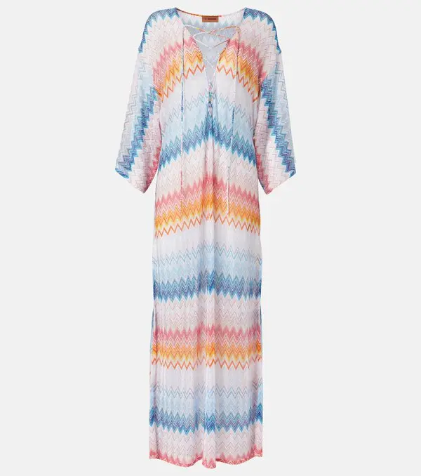 Missoni Ombre Knitted Beach Cover-up - Multicoloured