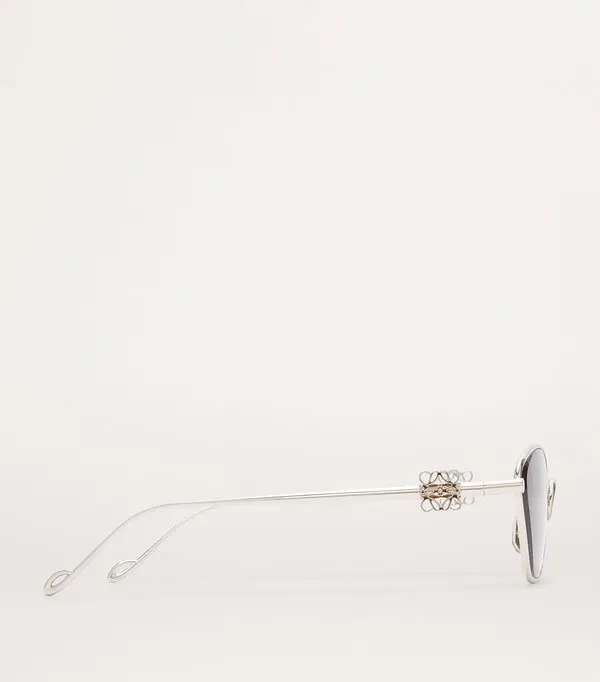 Loewe Anagram Hexagonal Sunglasses - Blue