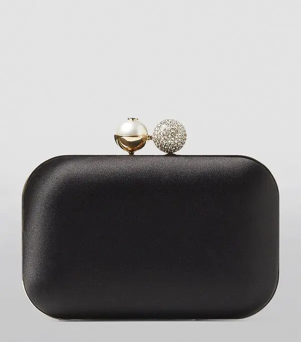 JIMMY CHOO Cloud Clutch Bag - Black