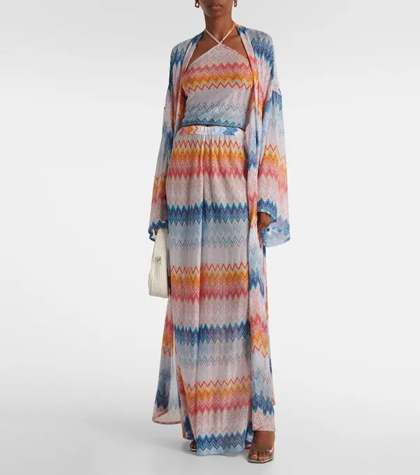 Missoni Zigzag Wide-leg Pants