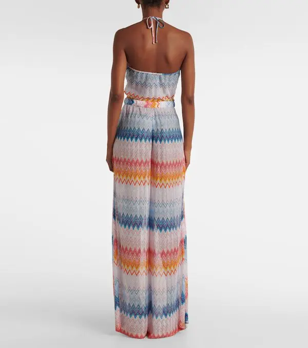 Missoni Zigzag Wide-leg Pants