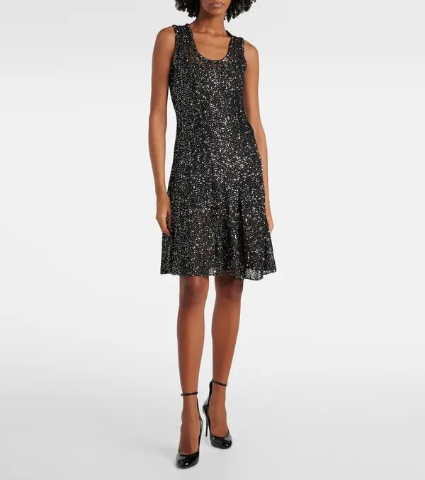 Alaïa Sequined Mini Dress
