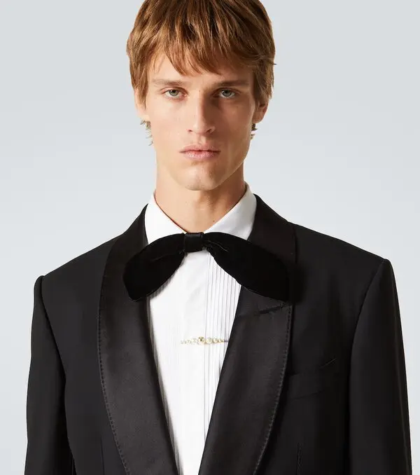 Valentino Garavani Velvet Bow Tie