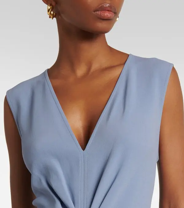 Victoria Beckham Gathered Midi Dress