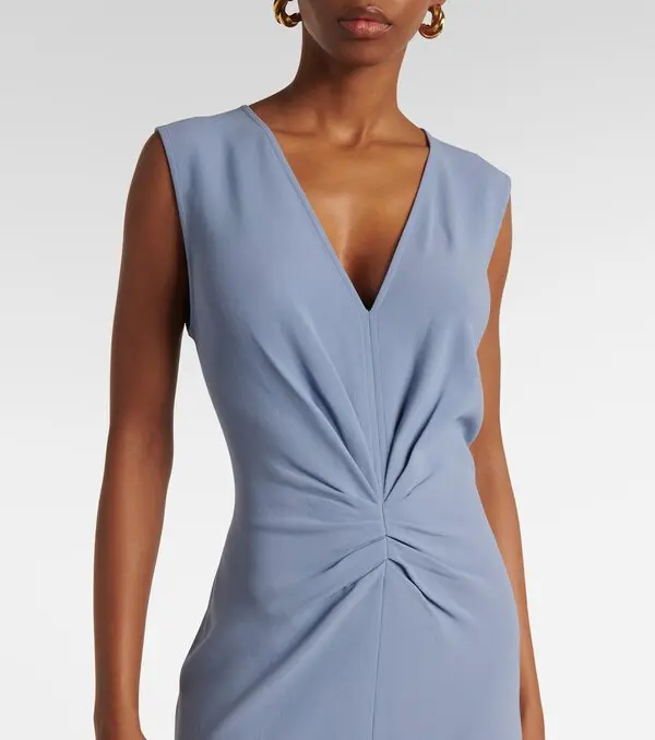 Victoria Beckham Gathered Midi Dress
