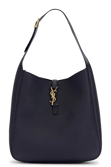 Saint Laurent Le 5 A 7 Large Shoulder Bag - Notte