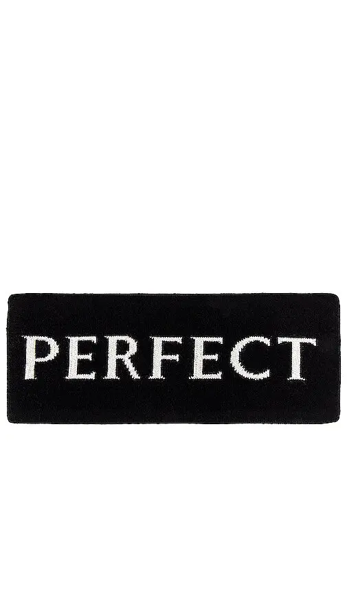 Perfect Moment Merino Wool Headband - Black