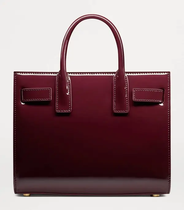 Saint Laurent Nano Sac De Jour Tote Bag - Red