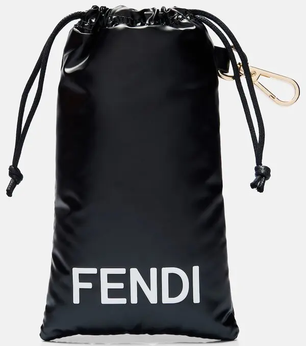 Fendi Crystal Oval Sunglasses