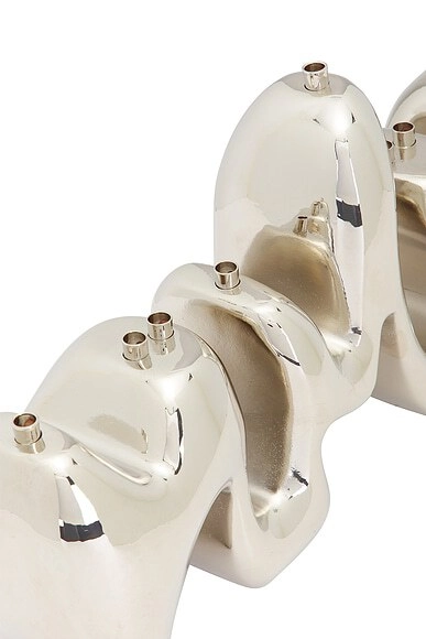 HANNAH POLSKIN Limited Edition Metallic Menorah