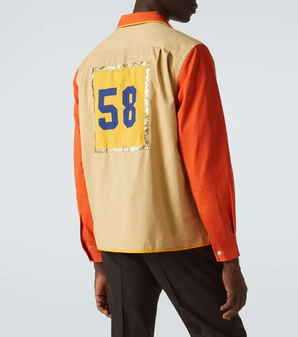BODE Fifty-eight Printed Cotton Shirt