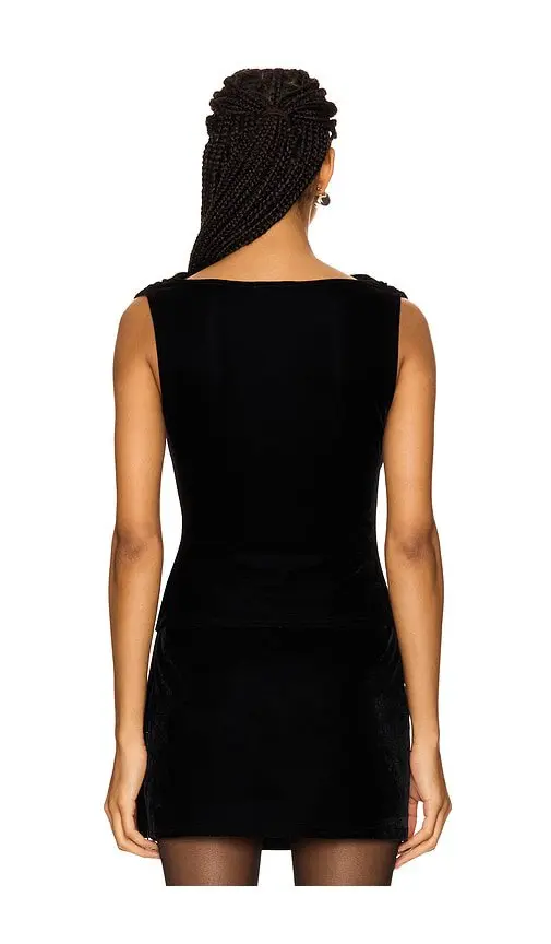 LOVERS AND FRIENDS Lainey Velvet Top