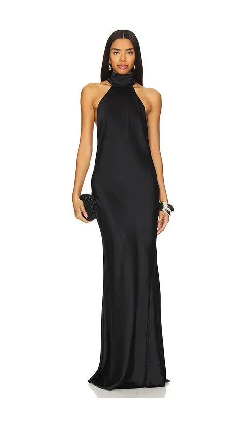 House Of Harlow 1960 X Revolve Astra Gown - Black