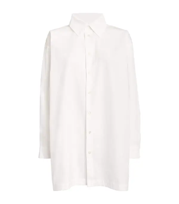 Eskandar Slim A-line Back-pleat Shirt