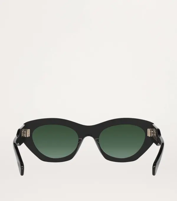 Chloé Metal Cat Eye Sunglasses - Black
