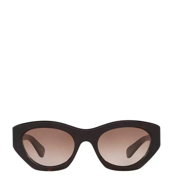 Chloé Acetate Cat Eye Sunglasses - Brown