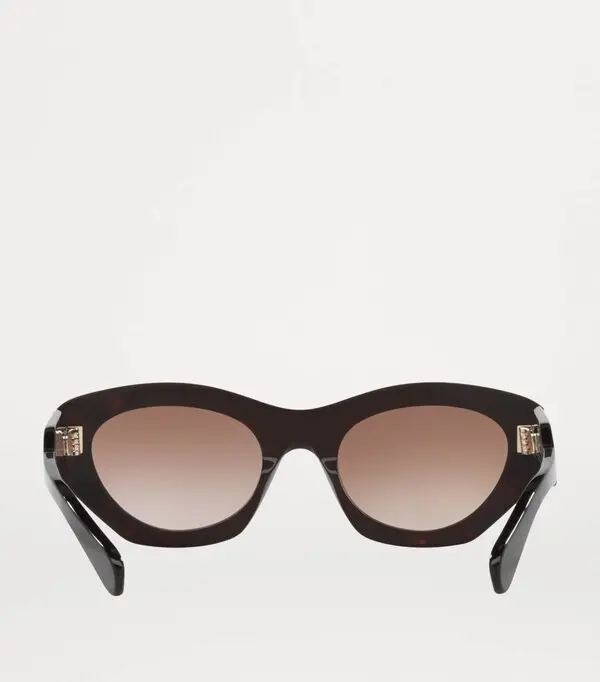 Chloé Acetate Cat Eye Sunglasses - Brown