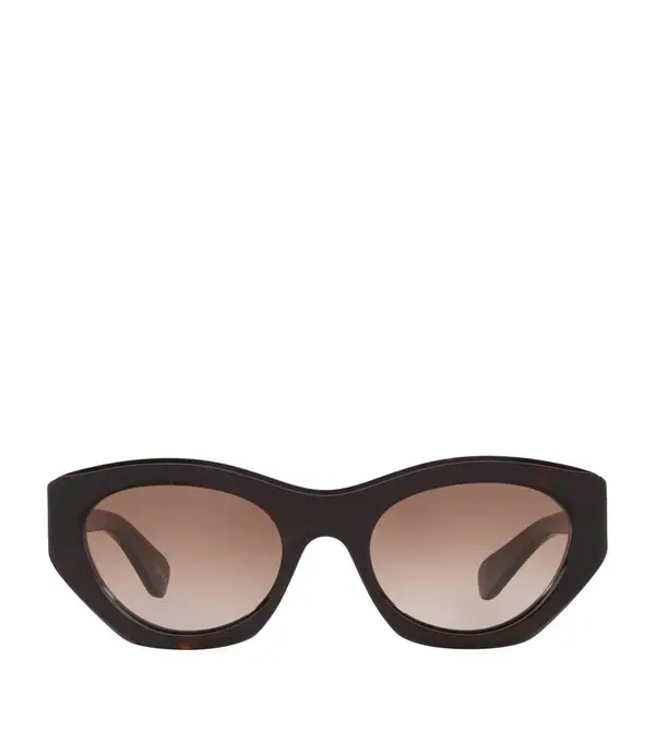 Chloé Acetate Cat Eye Sunglasses - Brown