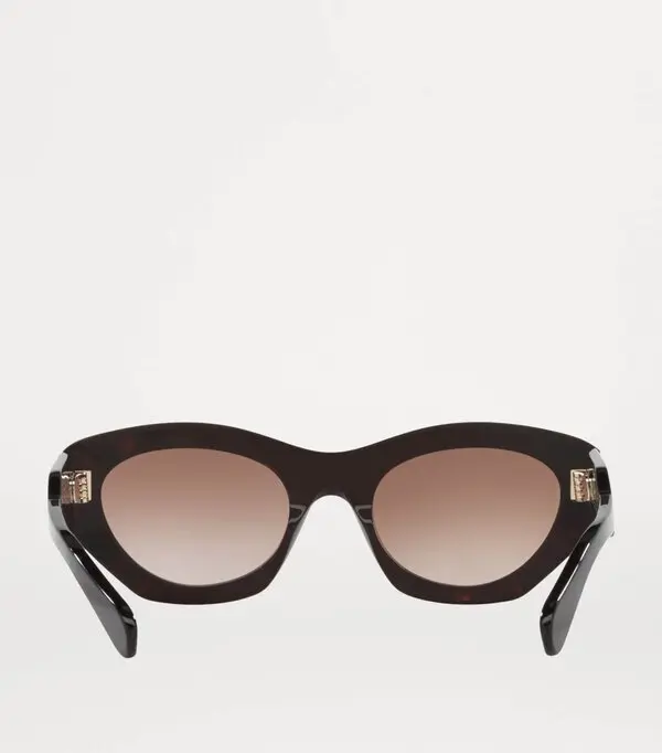 Chloé Acetate Cat Eye Sunglasses - Brown