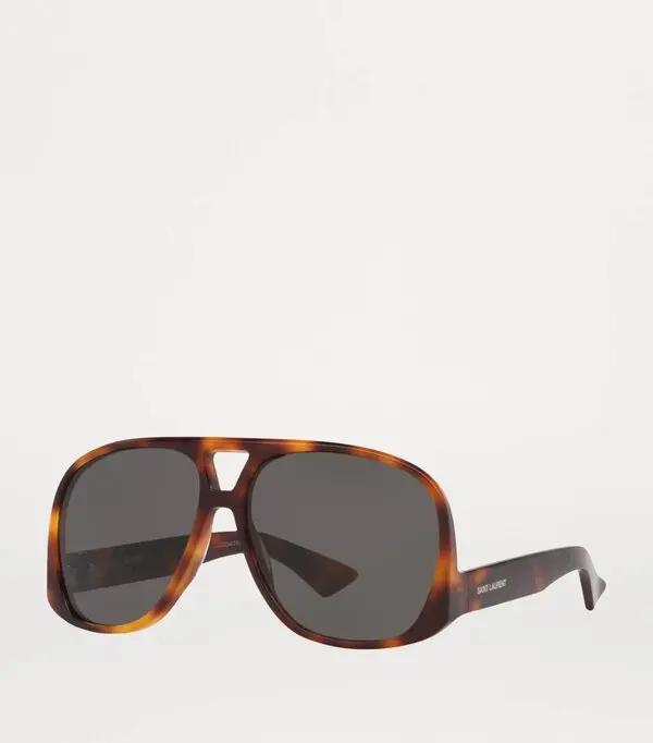 Saint Laurent Acetate Sl 652 Sunglasses - Brown