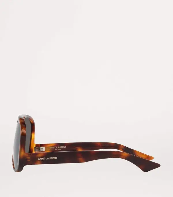 Saint Laurent Acetate Sl 652 Sunglasses - Brown