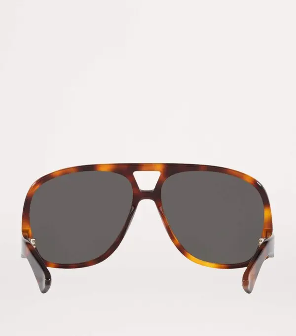 Saint Laurent Acetate Sl 652 Sunglasses - Brown