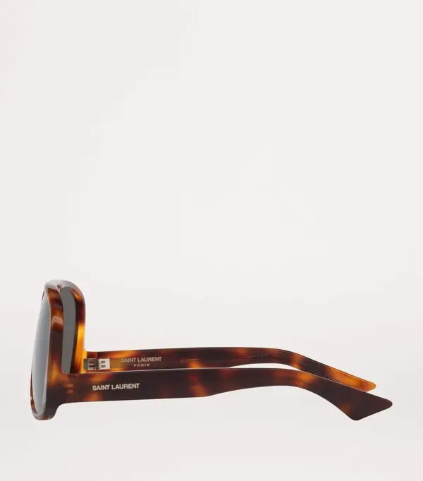 Saint Laurent Acetate Sl 652 Sunglasses - Brown