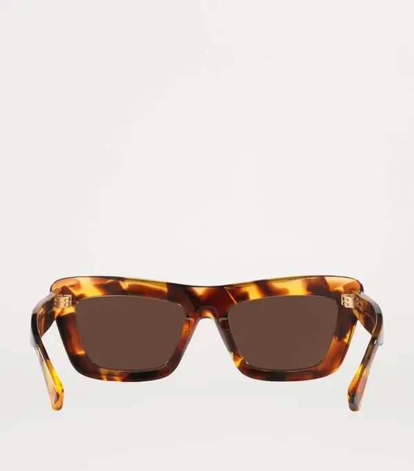 Bottega Veneta Acetate Sunglasses - Brown