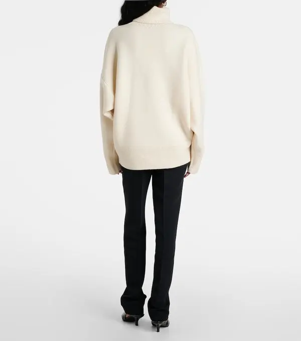 TOTEME Wool And Cashmere-blend Turtleneck Sweater