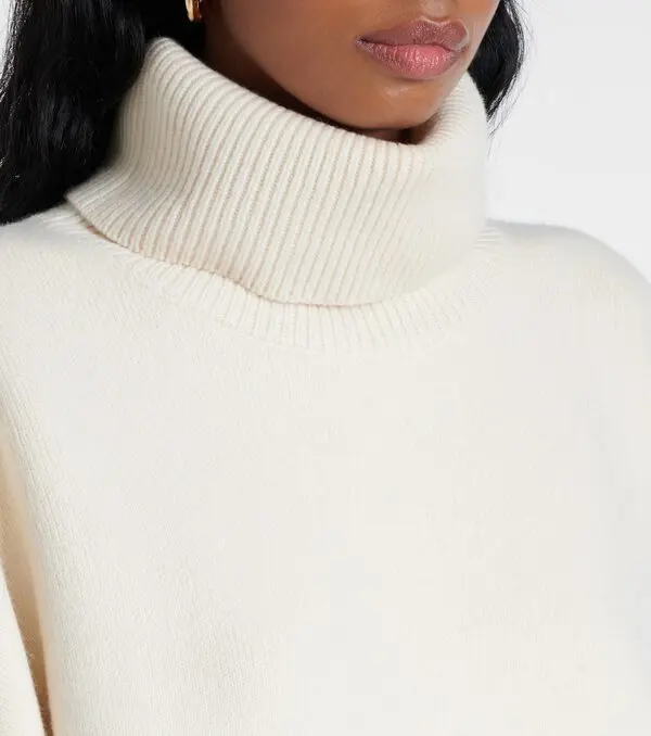 TOTEME Wool And Cashmere-blend Turtleneck Sweater