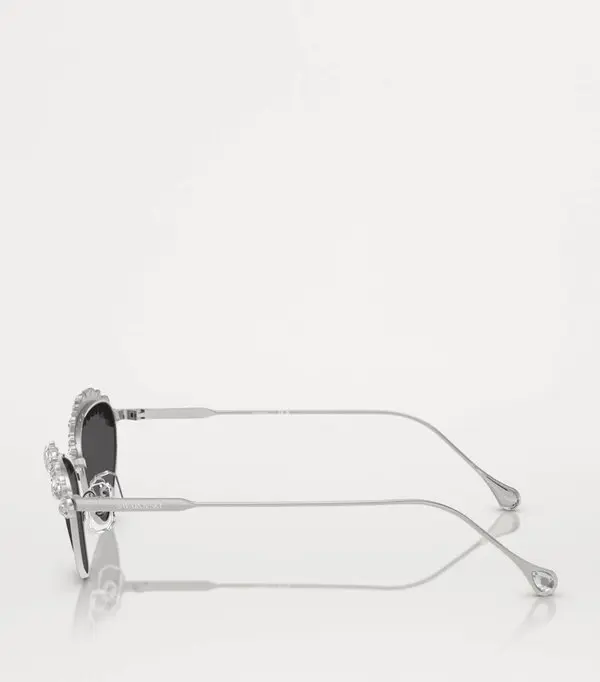 SWAROVSKI Embellished Cat Eye Sunglasses