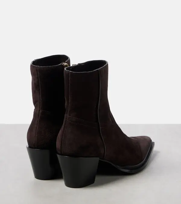 JIMMY CHOO Cece Suede Ankle Boots - Brown