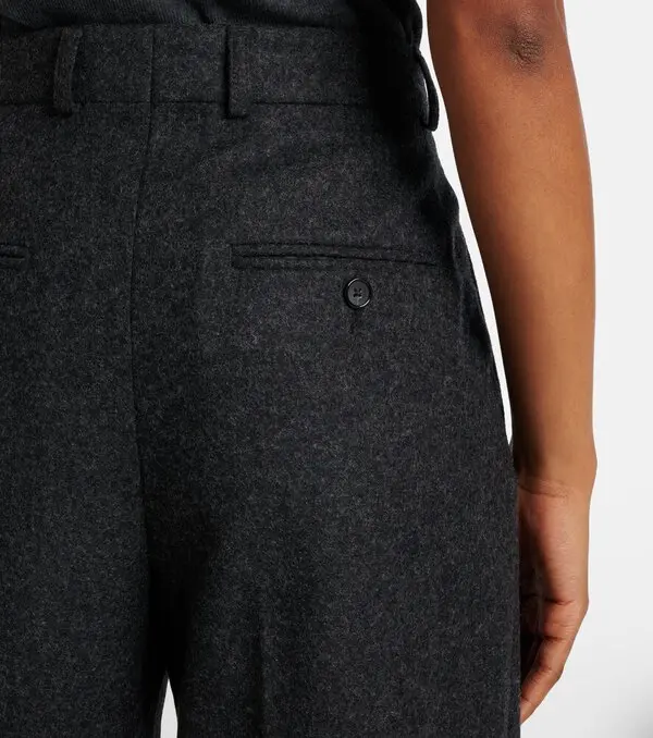 TOTEME Wool-blend Tapered Trousers