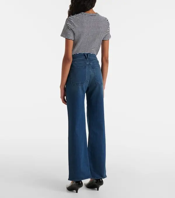 Veronica Beard Crosbie High-rise Flared Jeans