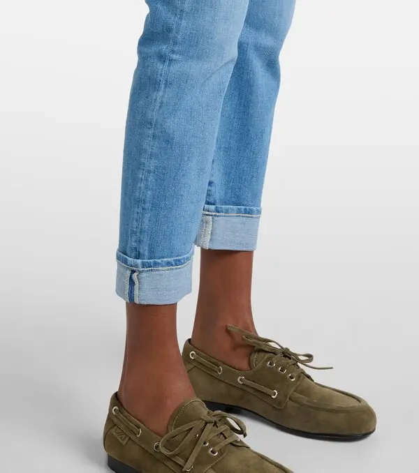 7 For All Mankind Mid-rise Skinny Jeans
