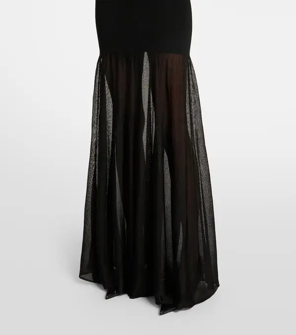 TOTEME Evening Tank Maxi Dress - Black