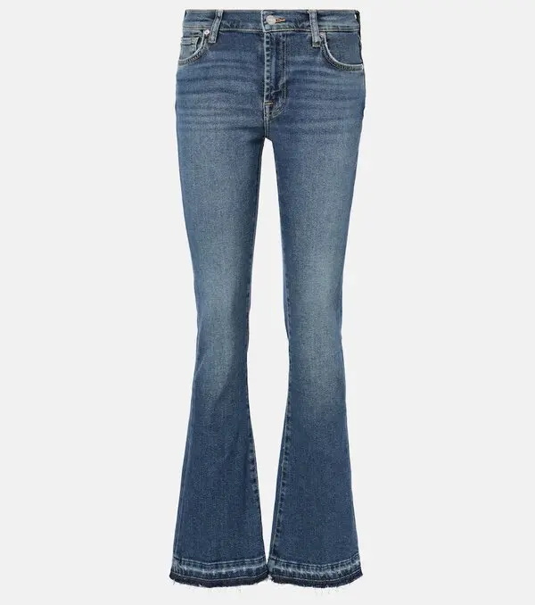 7 For All Mankind Tailorless Mid-rise Bootcut Jeans