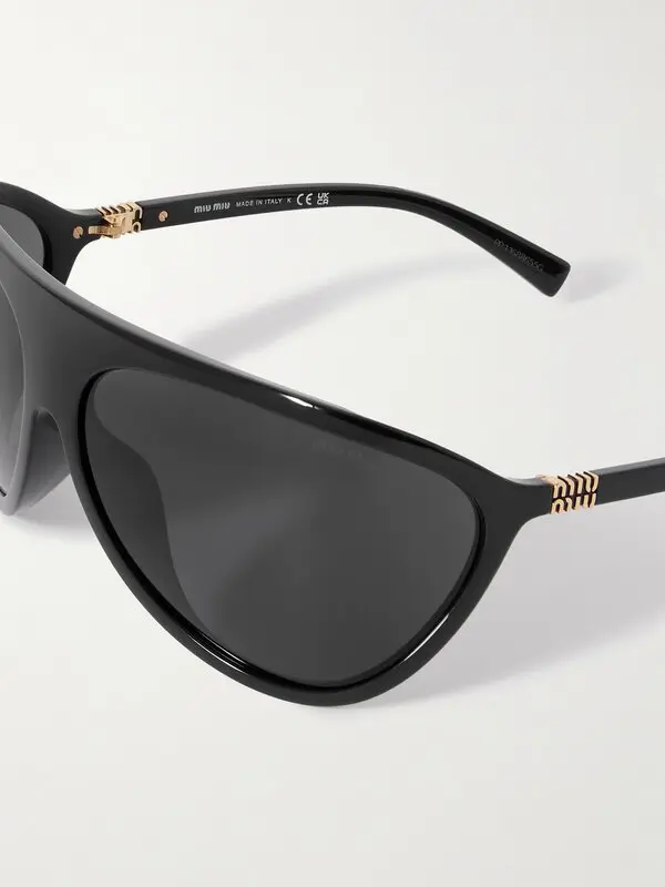 Miu Miu Oversized D-frame Acetate Sunglasses