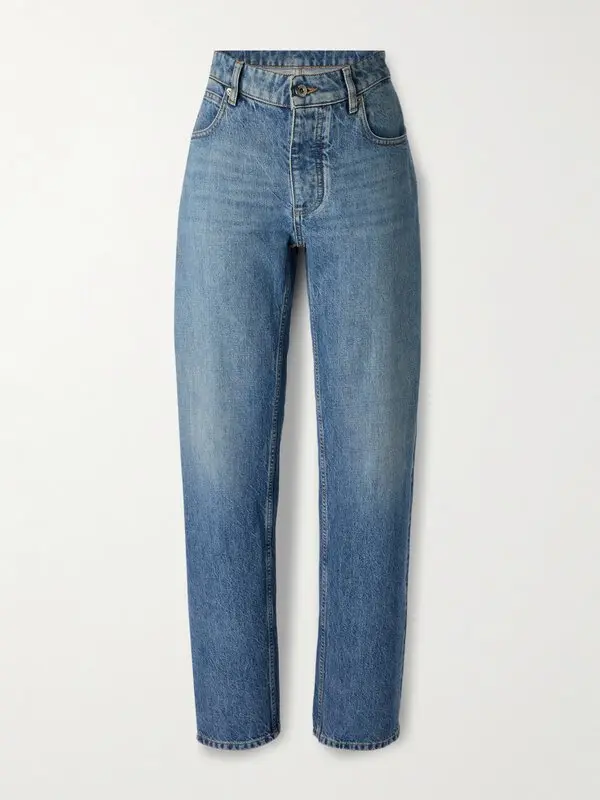 Bottega Veneta High-rise Straight-leg Jeans