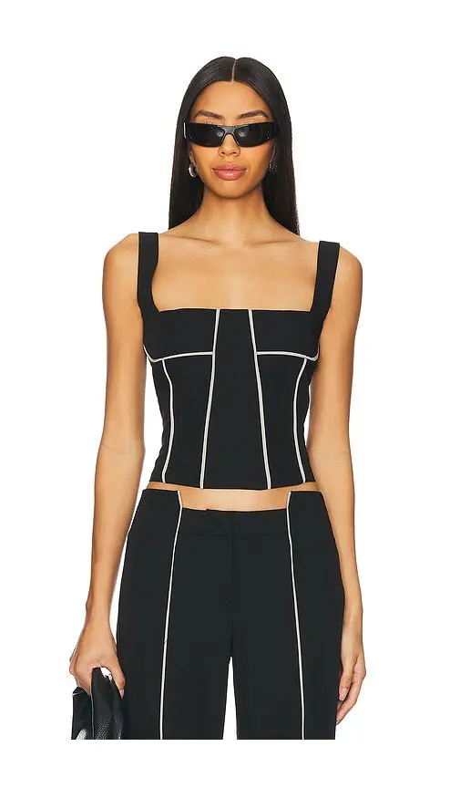 BY.DYLN Faye Top - Black