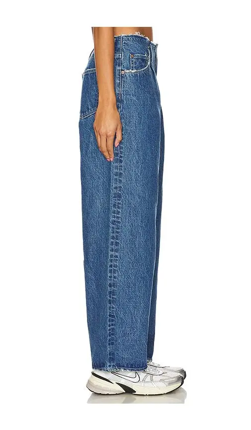 Moussy Vintage Macclenny Wide Leg Jeans - Denim-medium