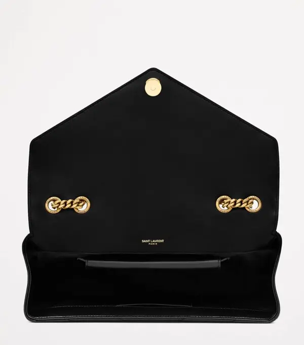 Saint Laurent Medium Loulou Shoulder Bag - Black