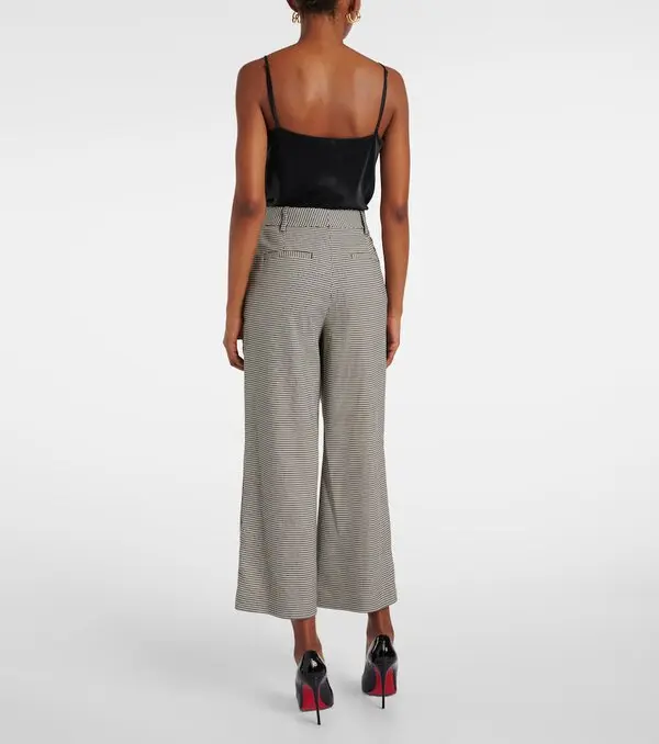 Simkhai Checked Capri Pants