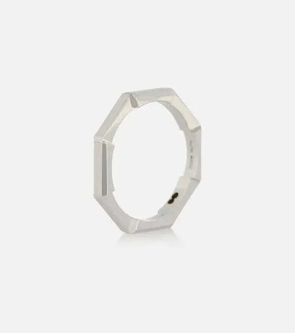 Gucci 18kt White Gold Link Ring